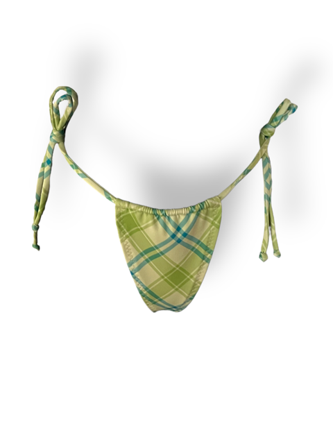 Green Plaid String Bottom – Sundia Swimwear