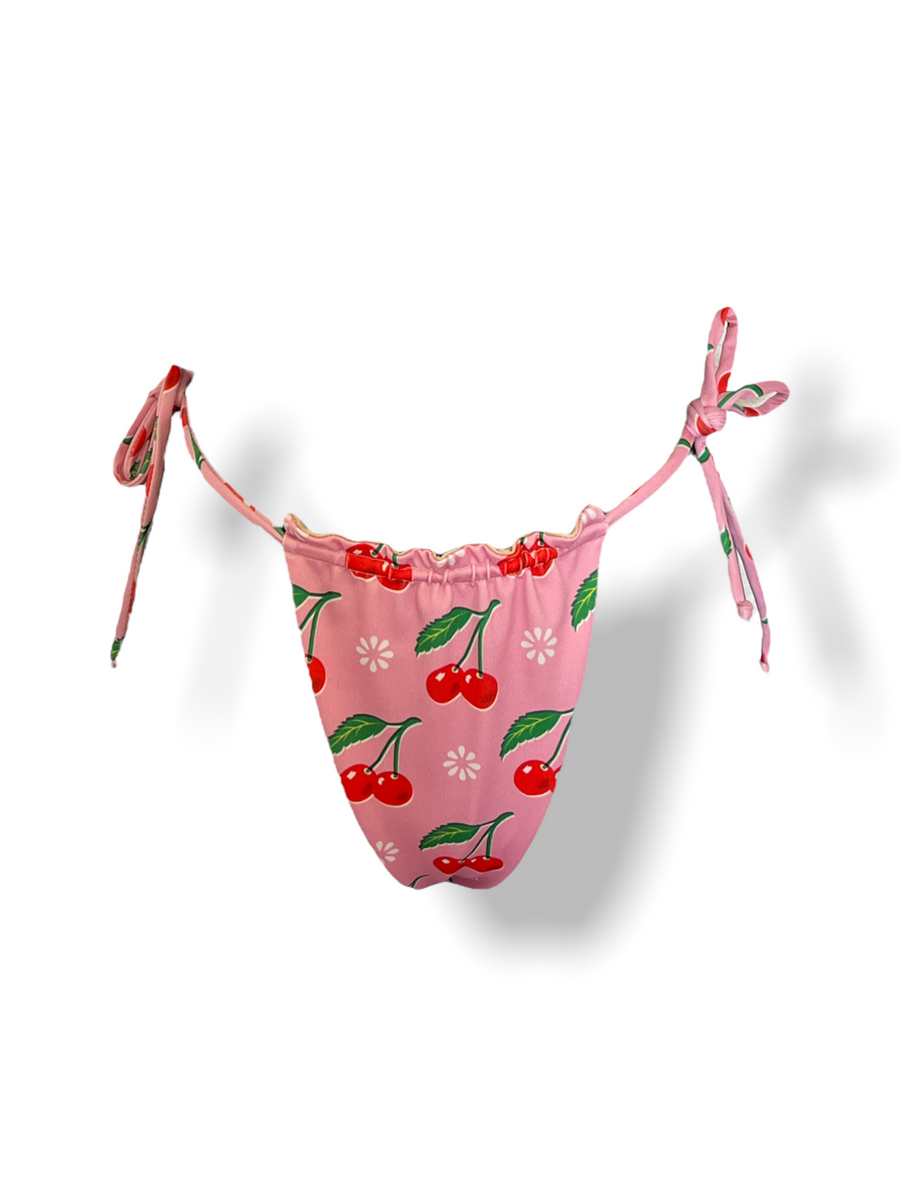 Cherry string Bottoms – Sundia Swimwear